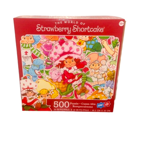 Toys | Nwt Retro New The Original Strawberry Shortcake 50 Piece Puzzle ...